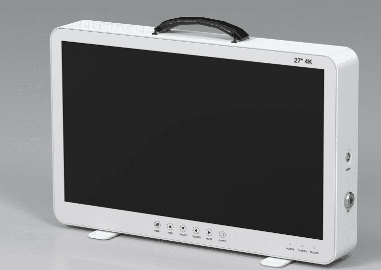 TELEPACK 4K 27" Monitor con Endo cámara y fuente de Luz - Portal Óptico